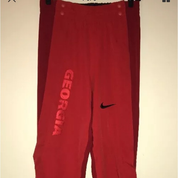 Nike | Pants & Jumpsuits | Nike University Georgia Team Issued Athletic ...